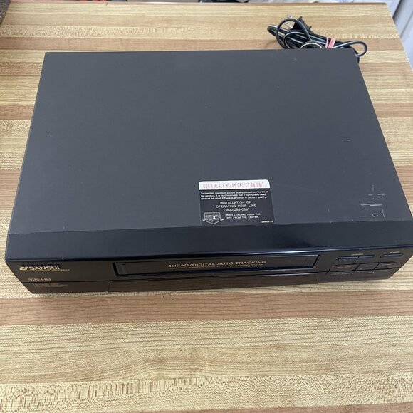 Sansui | Media | Sansui Vcr450c Vcr 4head Vhs Hq Player Recorder Tested ...